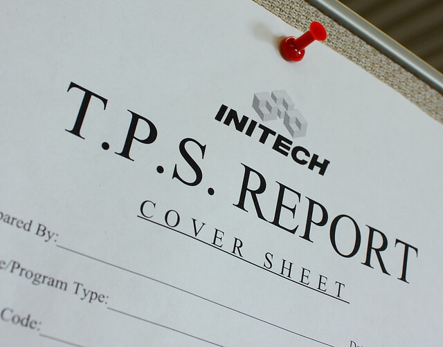 TPS reports cover sheet